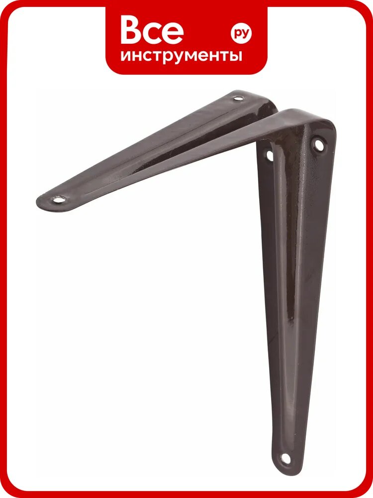 Кронштейн MFK-TORG модель1 300х250 1 мм коричн SB-01 65кг К-55