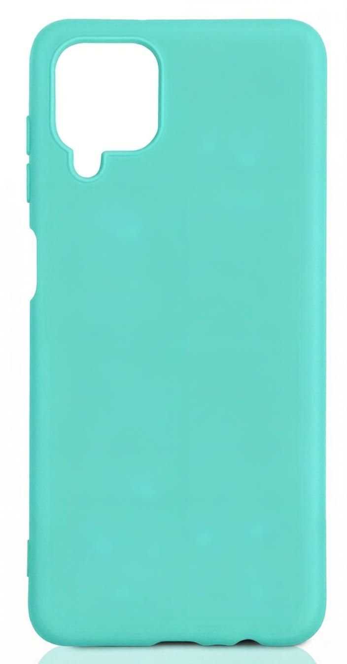 Чехол накладка для Samsung Galaxy M32 (4G) бирюзовая, защитная / Чехол на Самсунг Гэлэкси M32 (4G) бирюзовый, защитный
