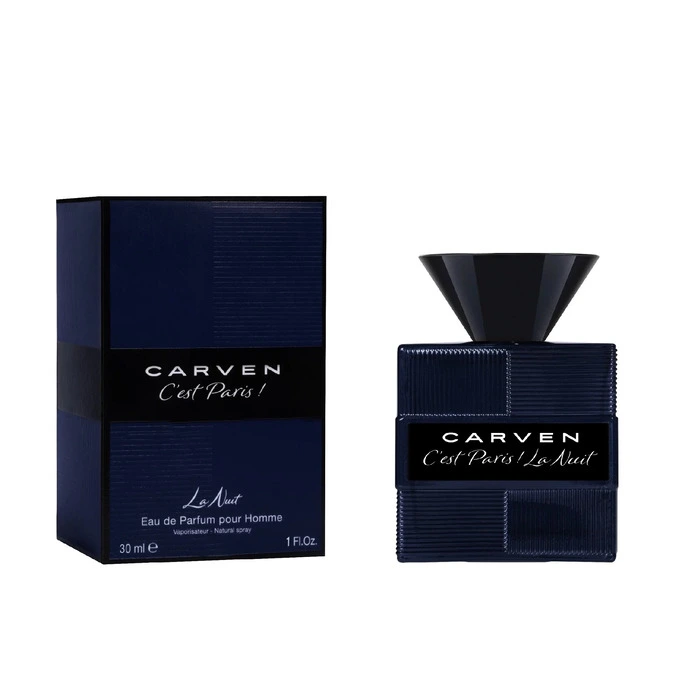 Carven C Est Paris La Nuit Pour Homme парфюм 30 мл мужской - Карвен Цест Париж Ла Нуит Пур