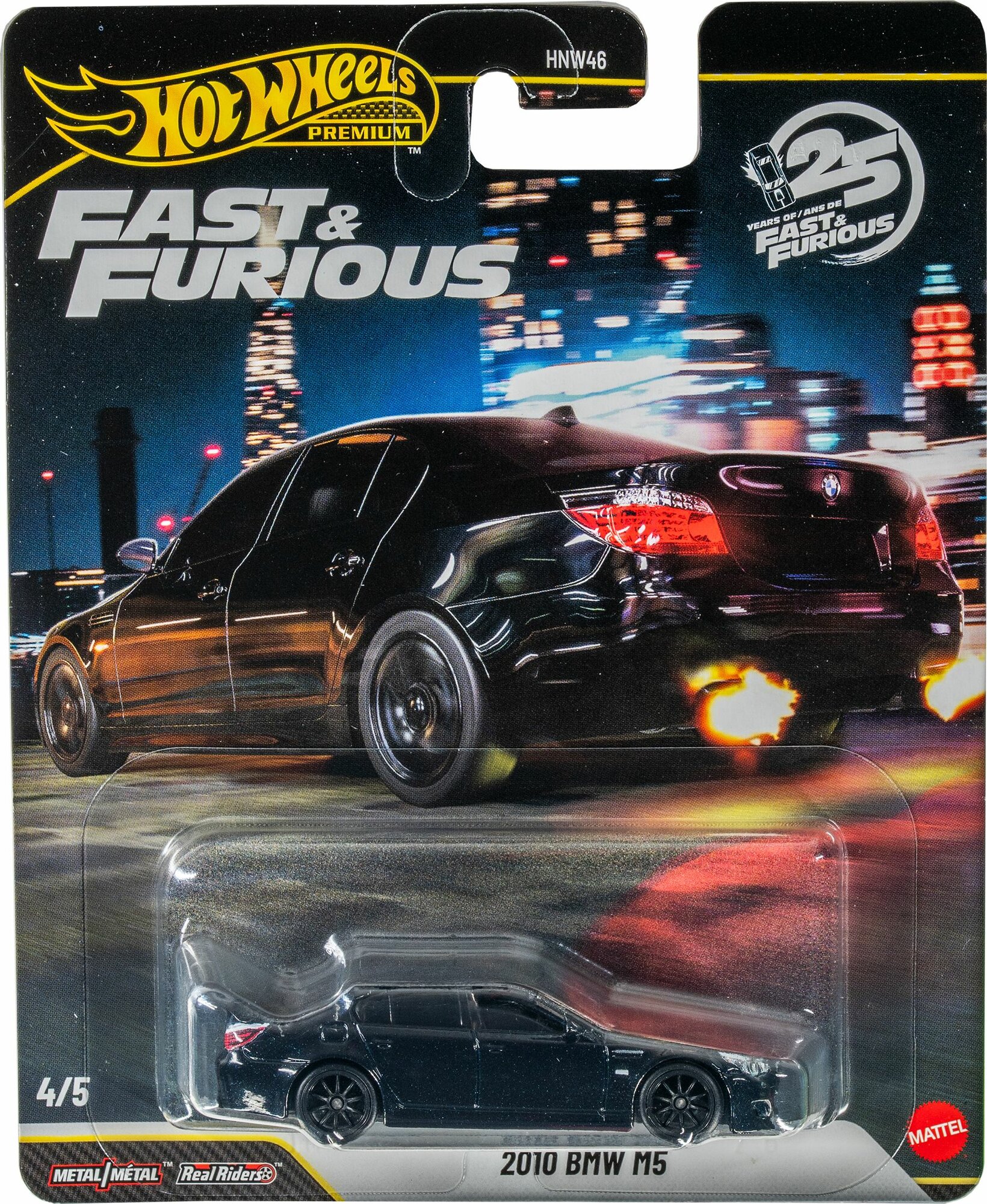 Машинка Hot Wheels Premium 2010 BMW M5
