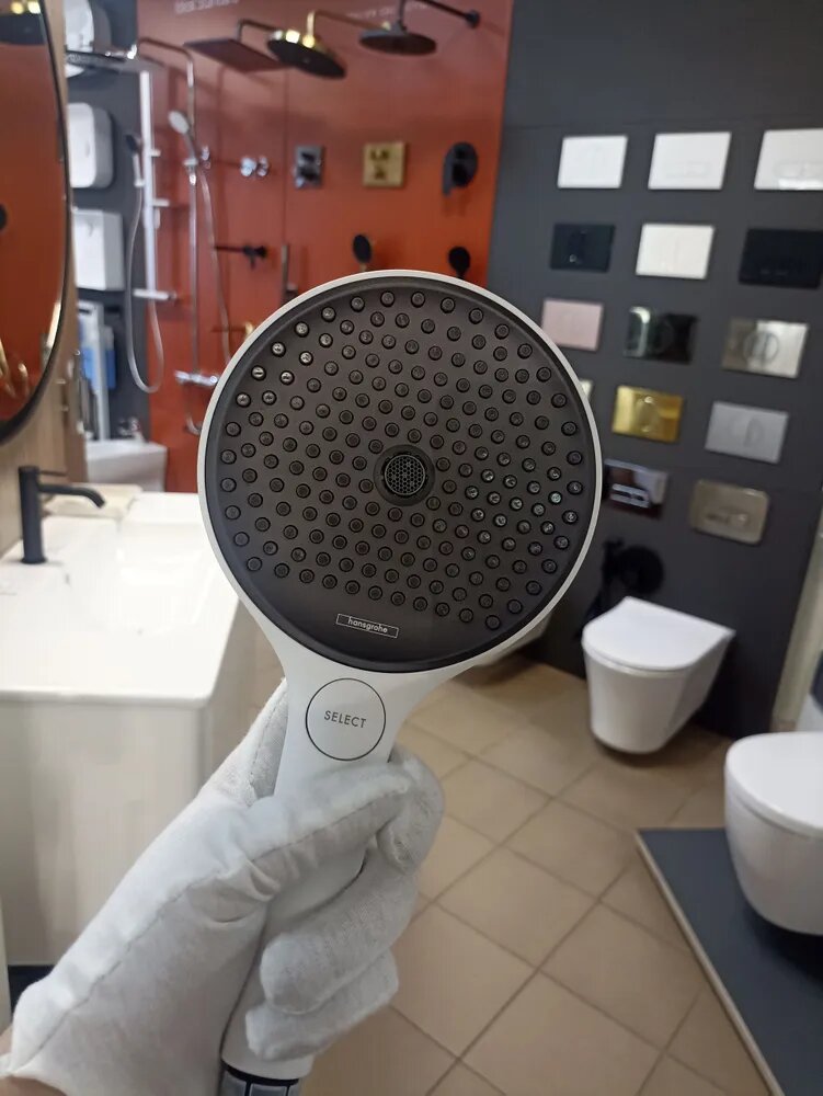Hansgrohe Душевая лейка (ручной душ) Rainfinity 26864700, цвет белый матовый