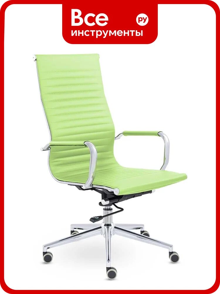 Кресло UTFC СН-300 Кайман В soft хром Ср S-0406 фисташковый ПУ-00036130