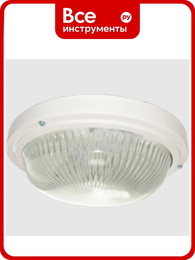 Светильник Ecola Light gx53 led дпп 03-18-003 круг накладной ip65 3 x gx53 прозрачный стекло белый 280x280x90 TR53T3ECR