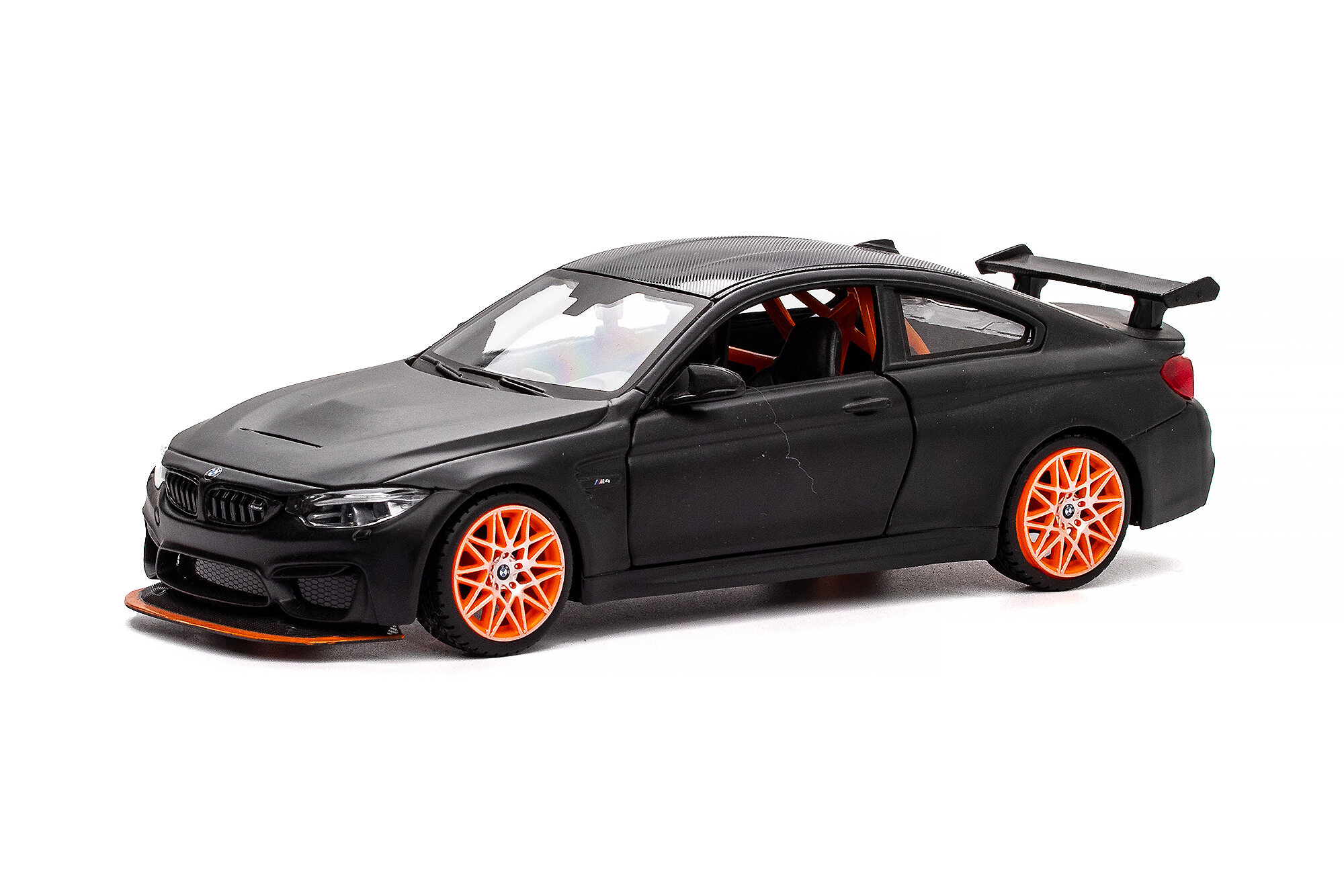 Модель коллекционная MAISTO Bmw M4 gts black series matt-black / бмв М4 гтс черный