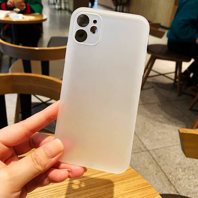 Матовый прозрачный мягкий чехол для iPhone 16 — защитный чехол с матовой поверхностью для серии iPhone 16