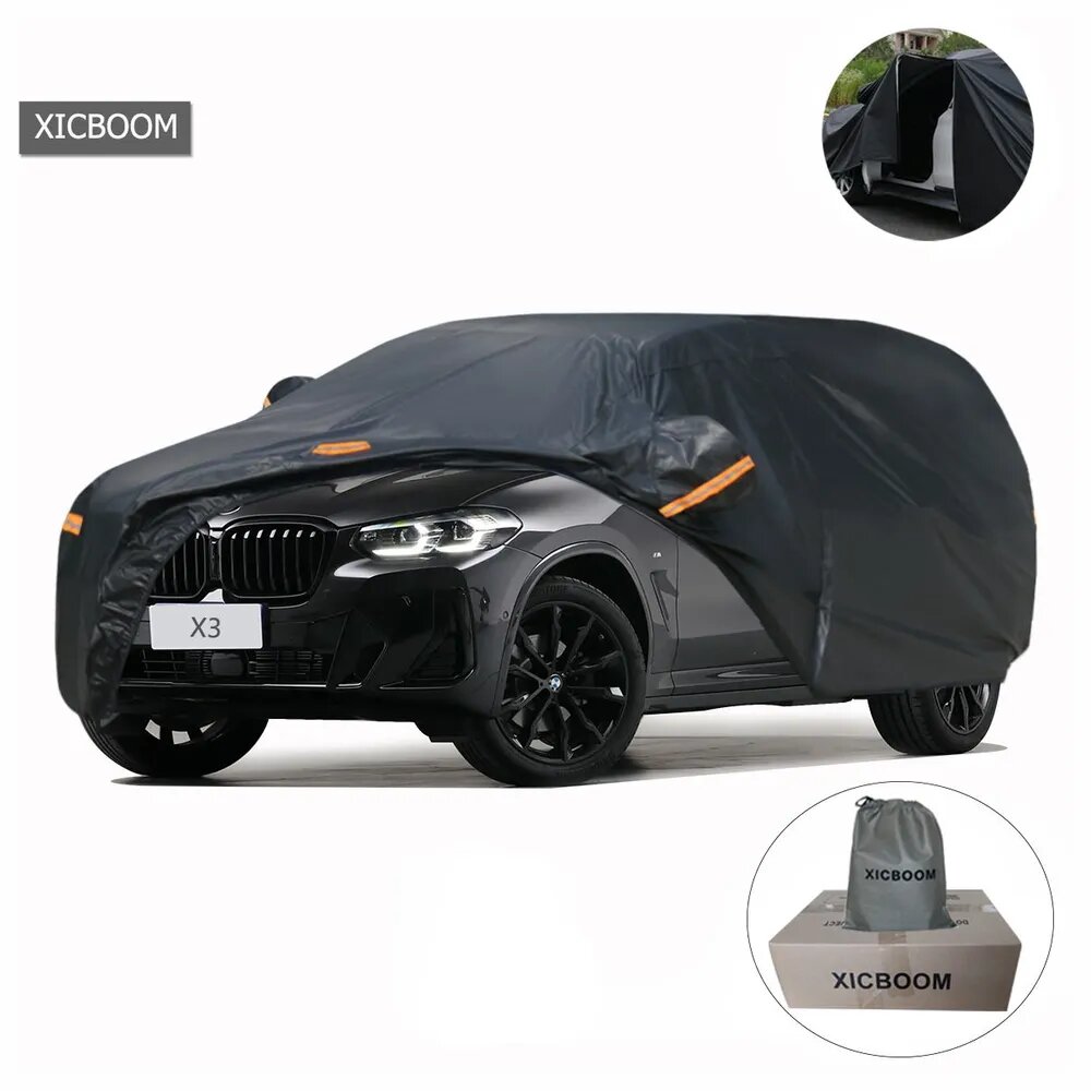 XICBOOM Чехол на автомобиль BMW X3, Нетканое полотно, Хлопок, 1 шт.