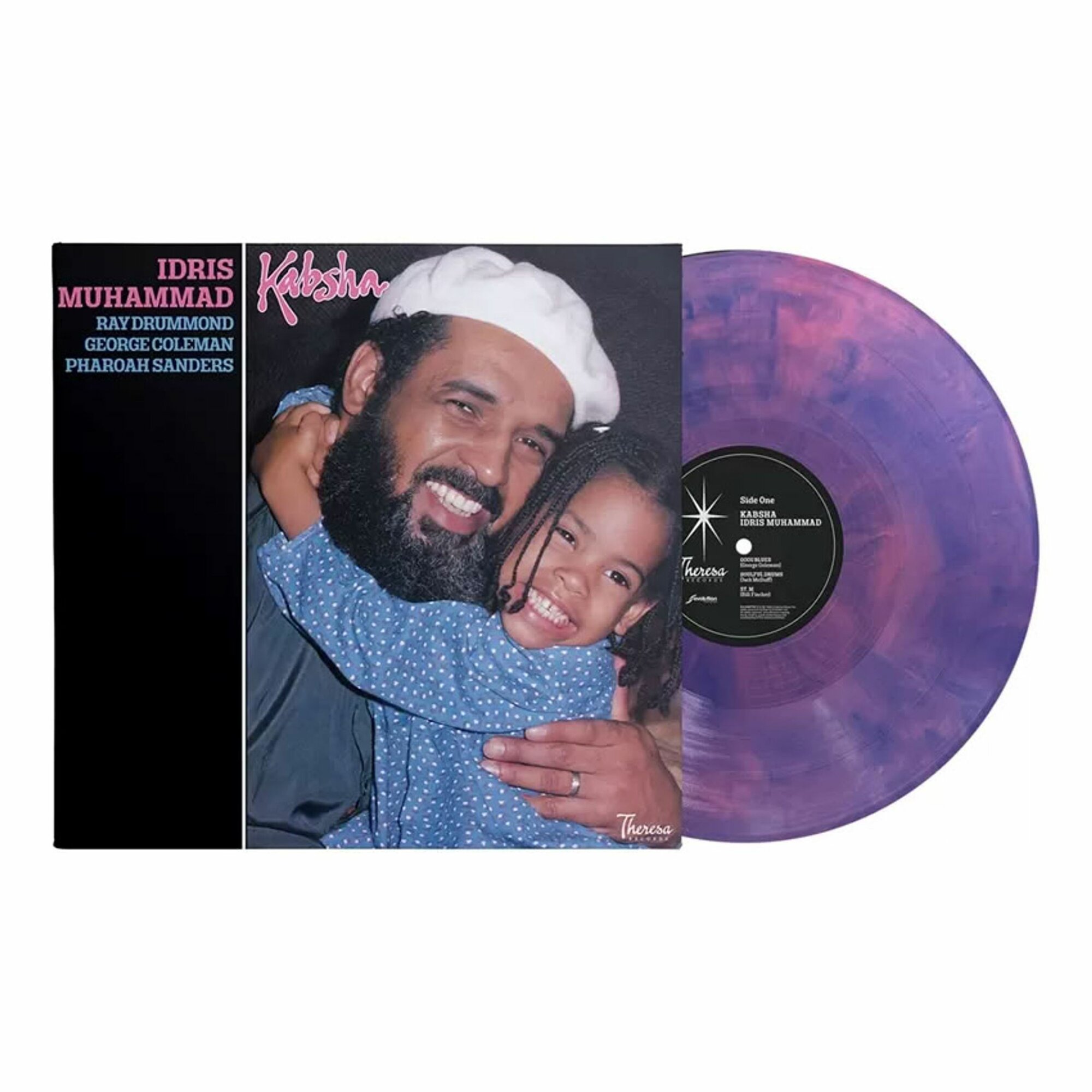 Виниловая пластинка Idris Muhammad - Kabsha (Analogue One-Step Pressing) (LP) 2026, Розово-индиговый мраморный винил, Limited Edition