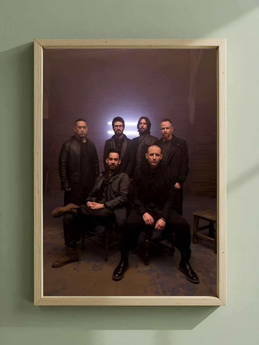 Постер, плакат на стену "Linkin Park Рок Группа" 42 см х 29,7 см (А3), Без Рамы