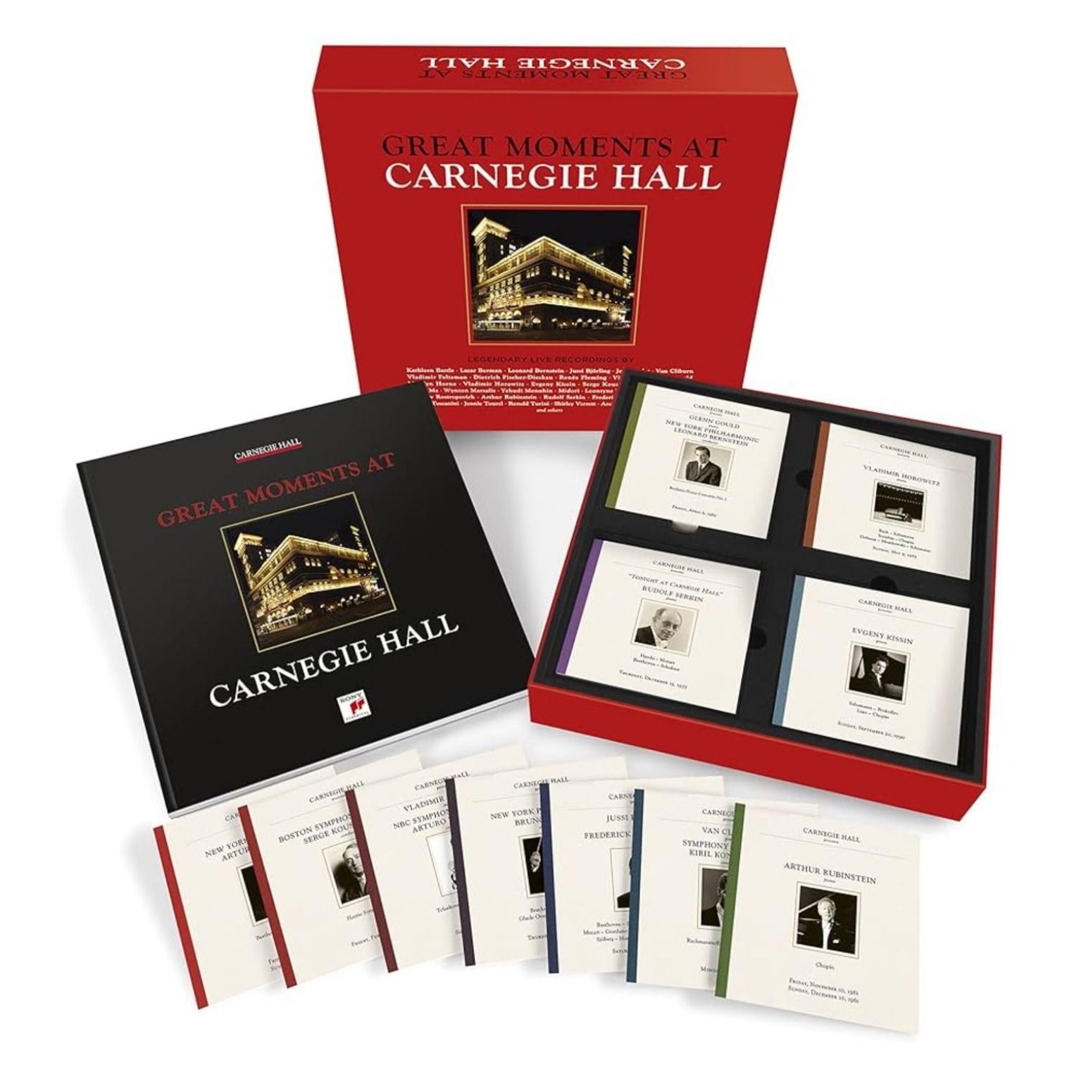 Музыка CD Great Moments At Carnegie Hall, 43 x CD, Compilation, Stereo, Box Set