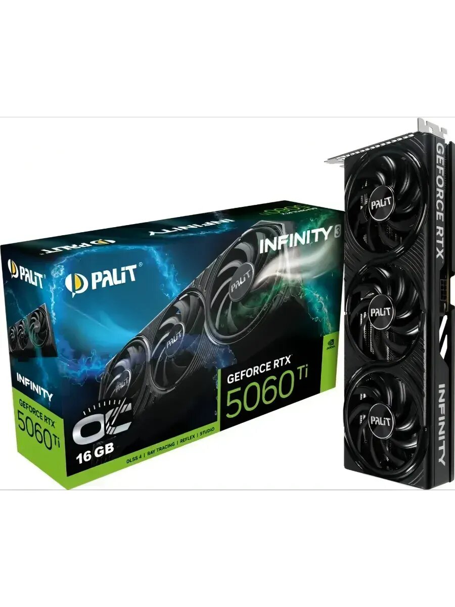 Видеокарта NVIDIA GeForce RTX 5060 Ti Infinity 3 OC 16GB