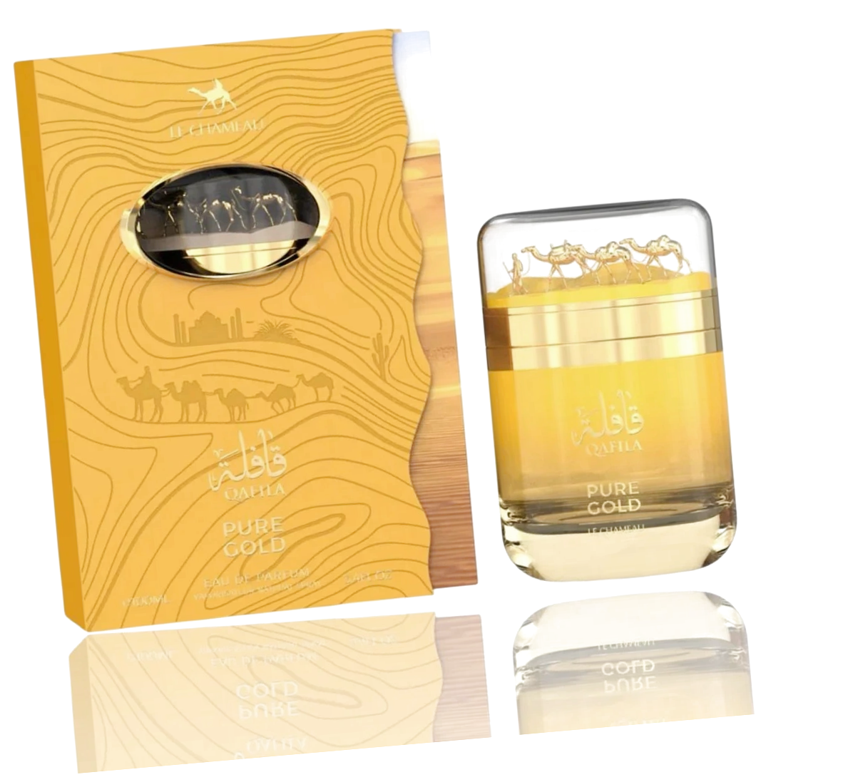 Женская парфюмерная вода Le Chameau Qafila Pure Gold 100 мл - Кафила Пуре Голд