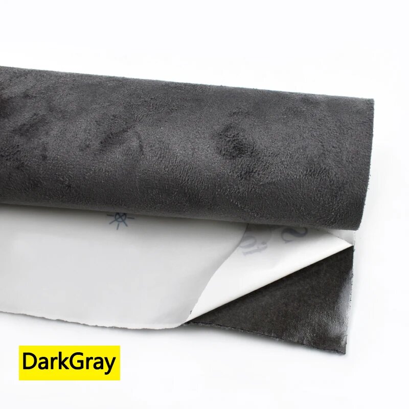 Самоклеящаяся замша DarkGray 30x143cm