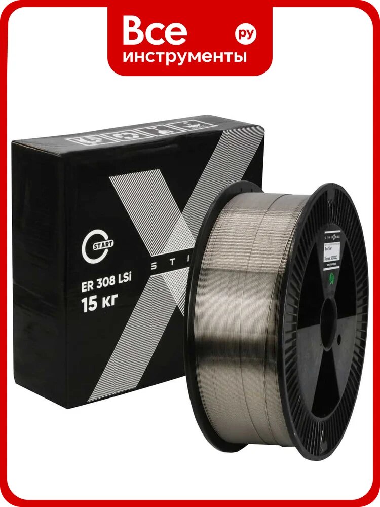 Проволока сварочная Stinox ER308LSI 0.8 мм, D300, 15 кг Start STM3080815U