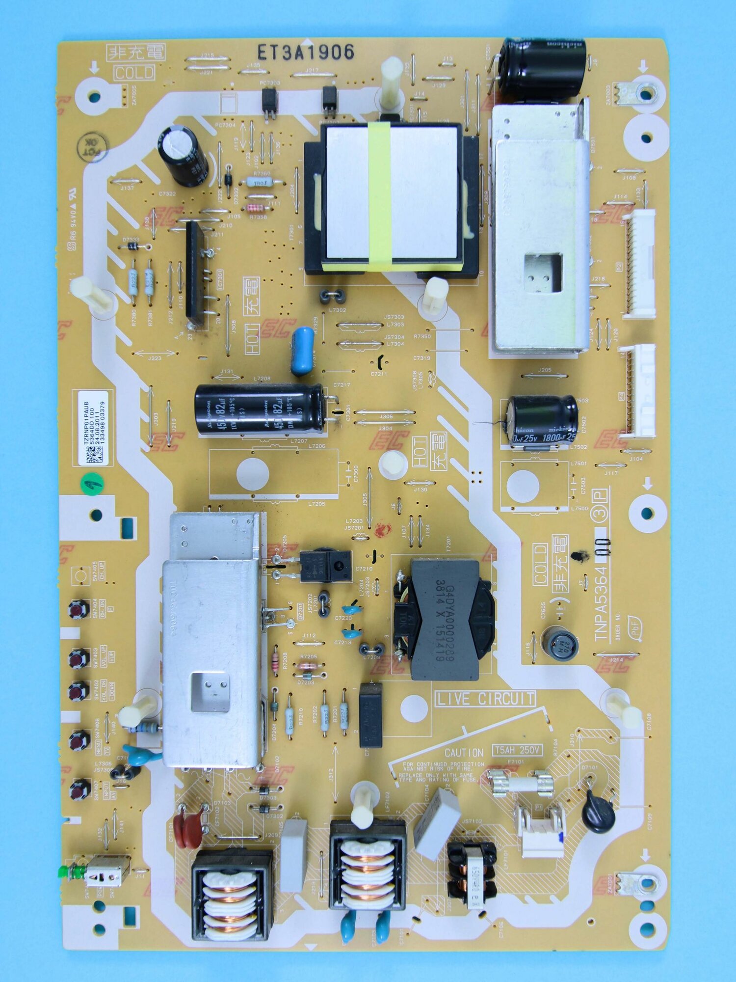 Блок питания TNPA5364 для телевизора Panasonic TX-LR32X3
