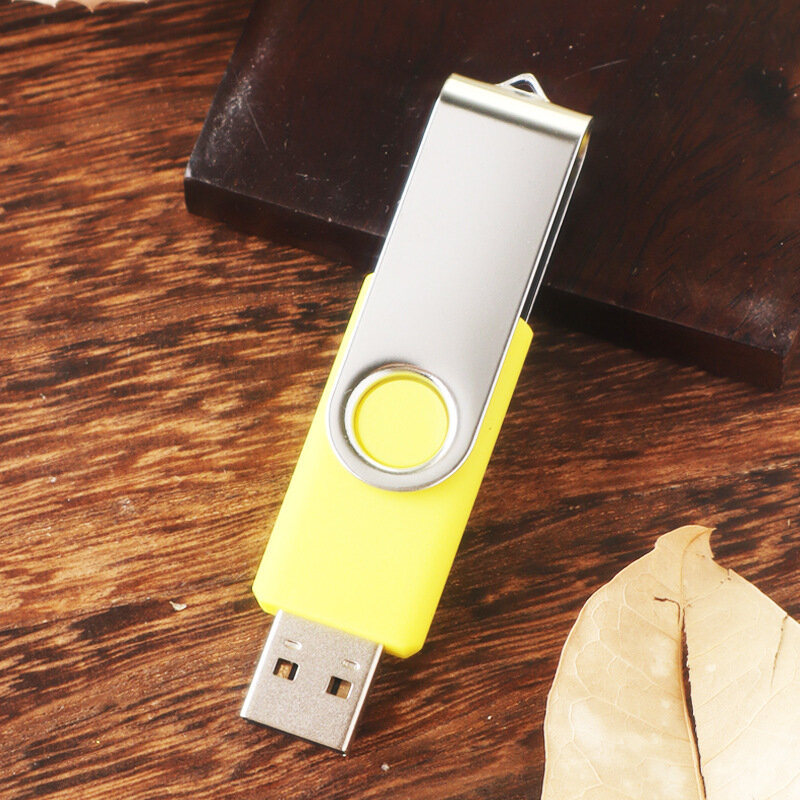 Персонализированный вращающийся USB-накопитель с логотипом 16 ГБ/32 ГБ/64 ГБ корпоративный подарок для школ и бизнеса