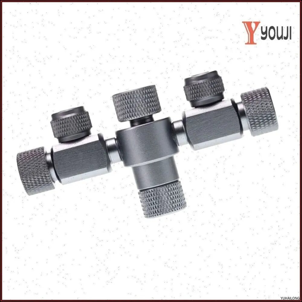Электромагнитные клапаны счетчика пузырьков CO2 Миллион Splitter, эксклюзивная модель для аквариума