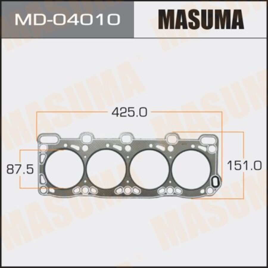 Прокладка Гбц Mazda Bongo (R2) Толщина 1, 60 Мм (Masuma MD-04010)