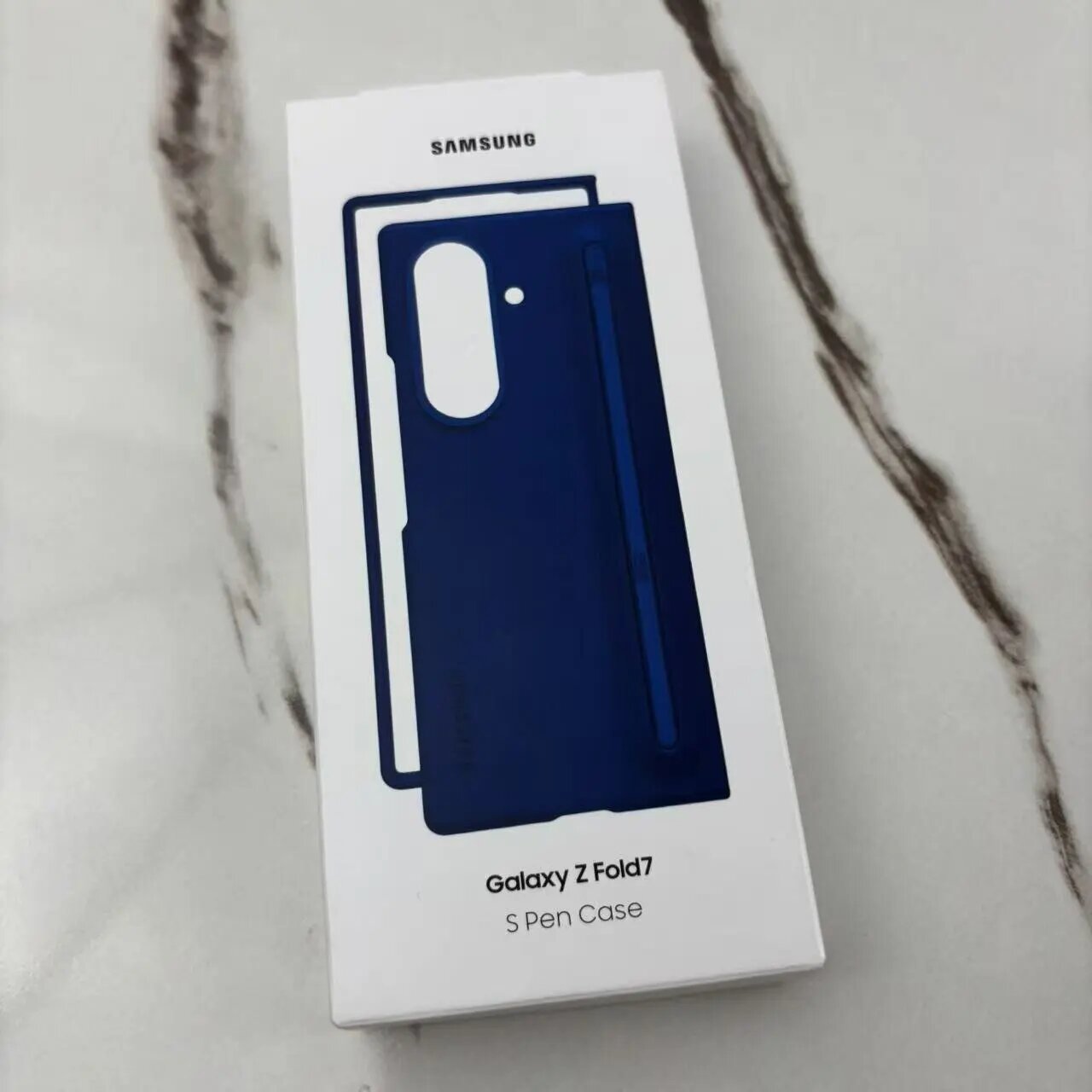 Чехол Samsung Galaxy Z Fold7 S Pen, Синий