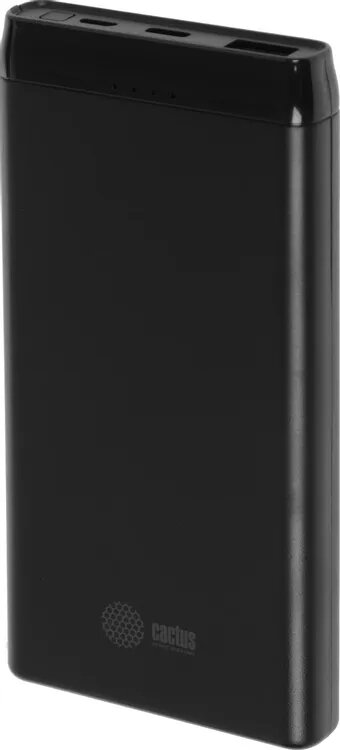 Внешний аккумулятор (Power Bank) Cactus CS-PBFSFT-10000, 10000мAч, черный