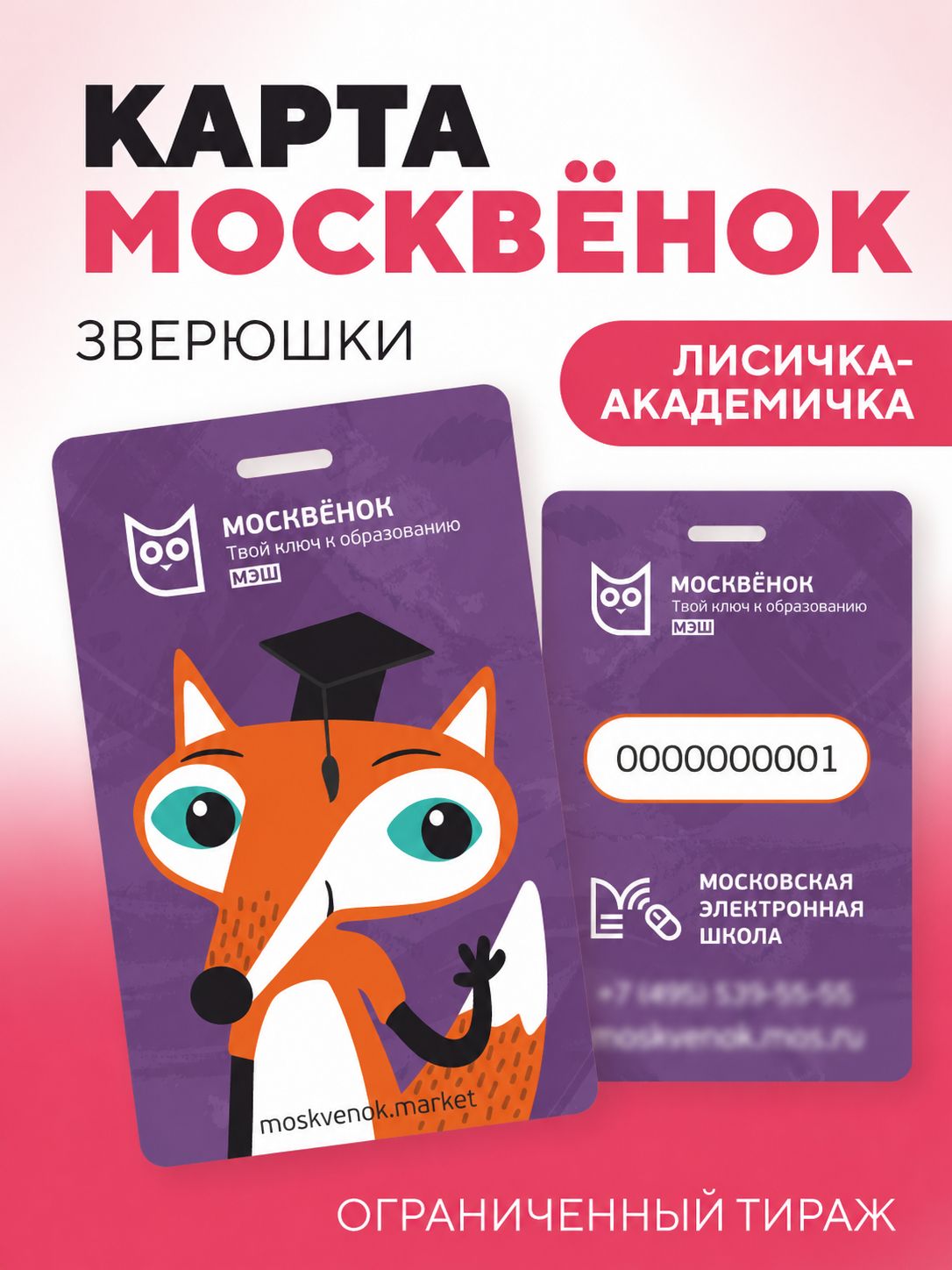 Карта "Москвёнок", Лисичка-Академичка