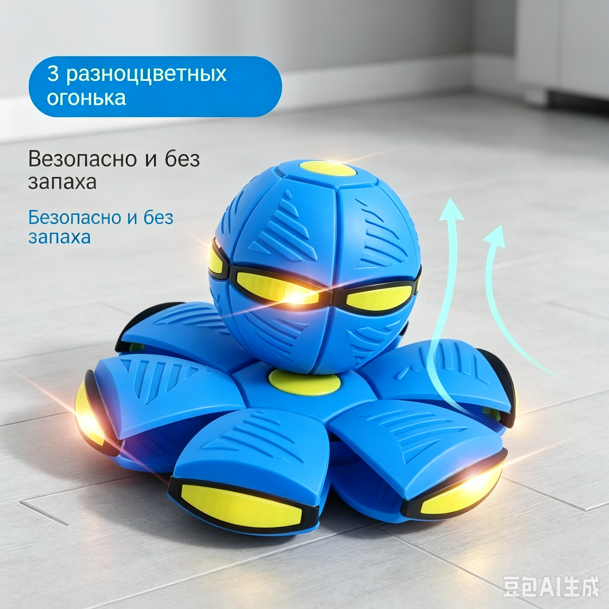 Светящиеся шары, которые могут пинать, игрушки, на которые можно наступать