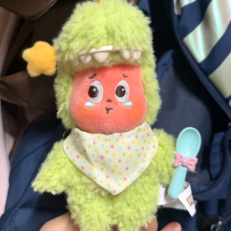 Набор полка-дот биб с рандомной ложкой для аксессуаров Star People Doll (без куклы)