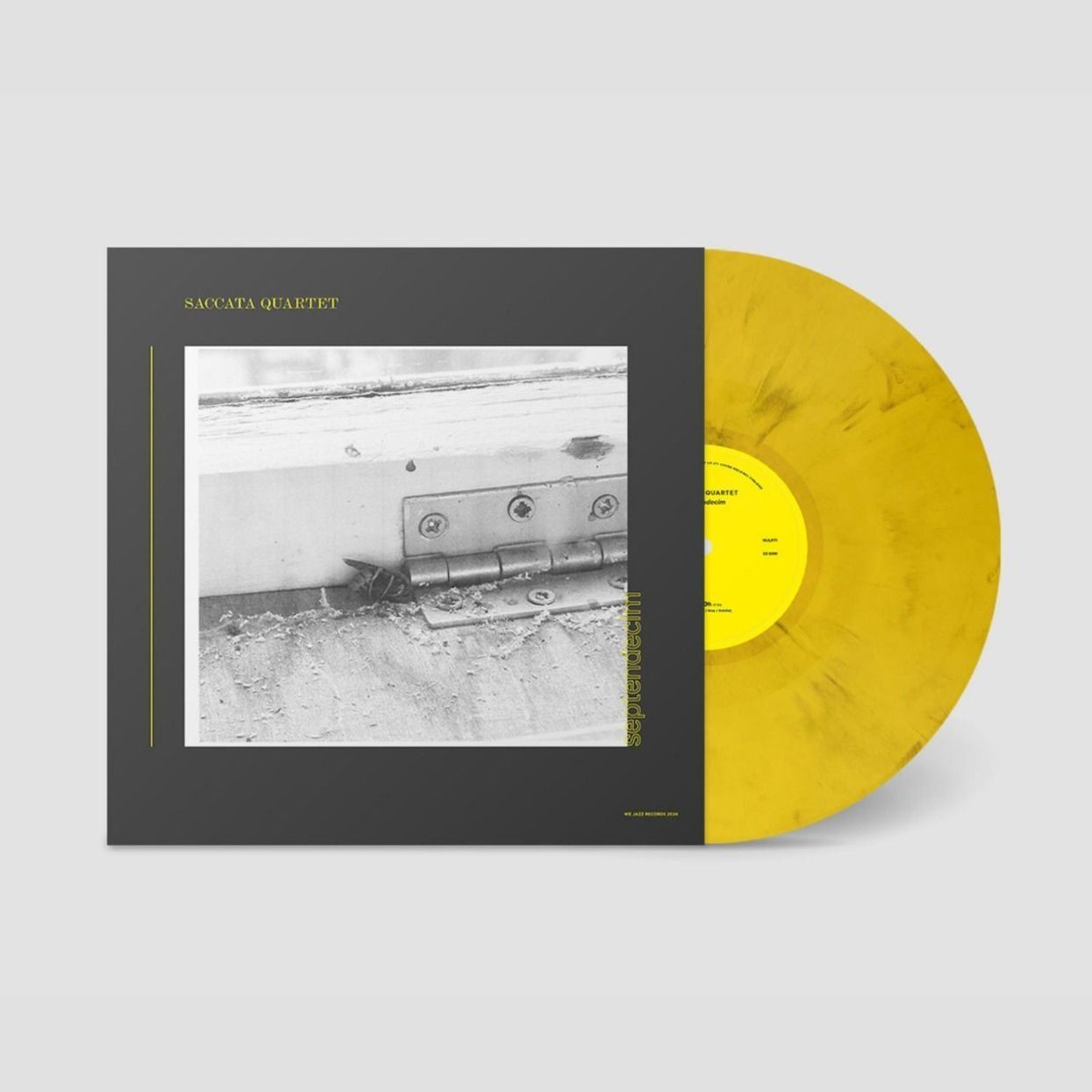 Виниловая пластинка Saccata Quartet - Septendecim, Vinyl, LP, Album, Yellow Marbled, New