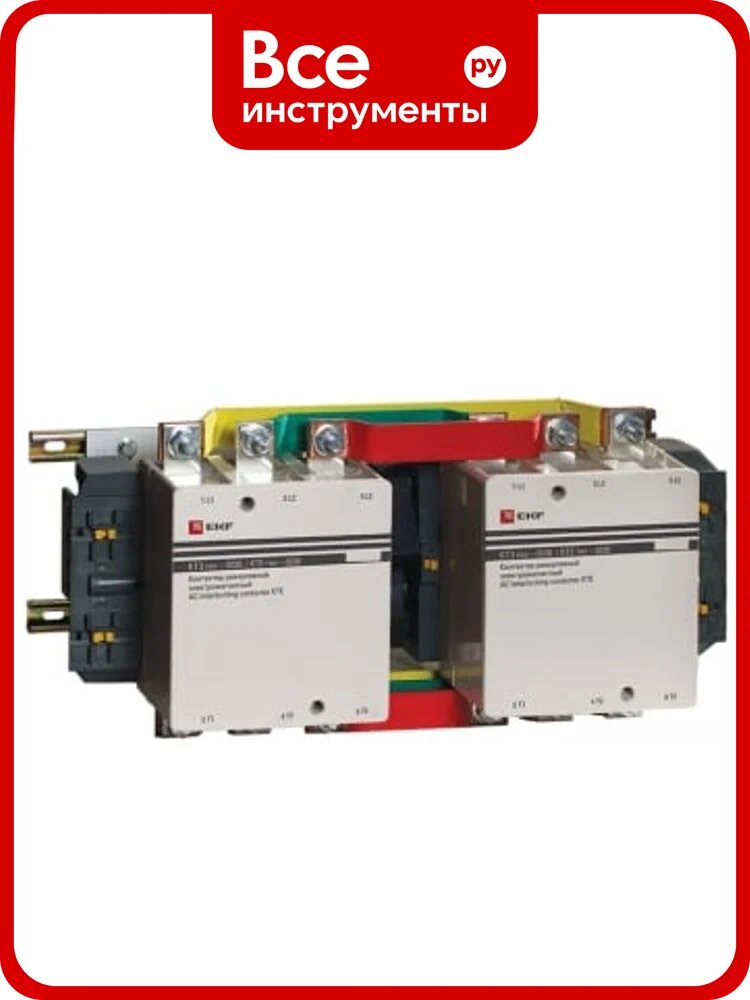 Реверсивный контактор EKF КТЭ, 330А 230В 2NO ctr-b-r-330