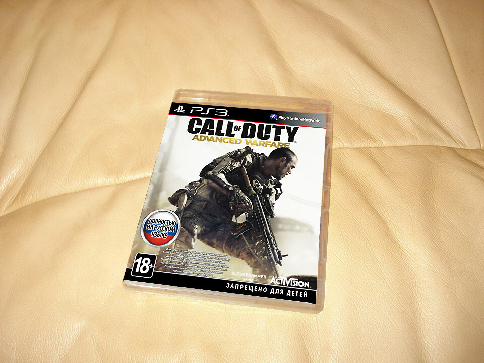 "Call of Duty Advanced Warfare" (Полностью на Русском) - Лицензионный Диск для Playstation-3 (18+)