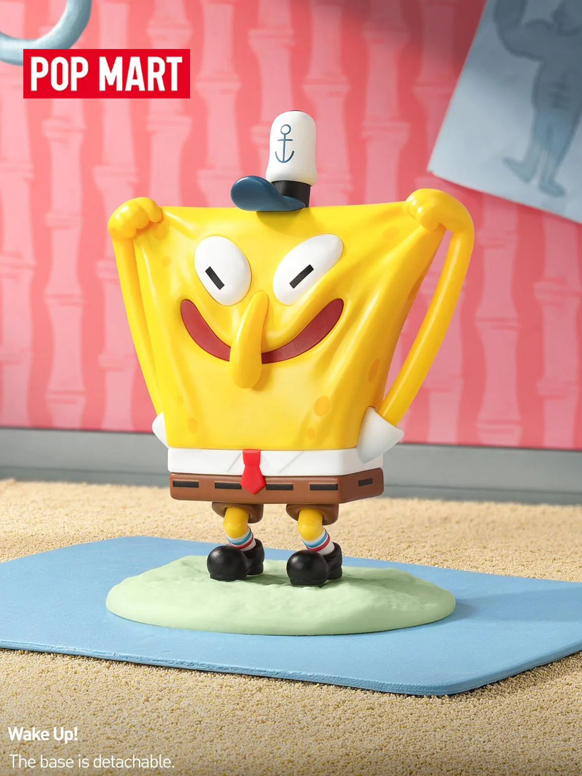 Коллекционная фигурка Слепая коробка SpongeBob "That Doesn't Make Sense" Series Figures-Wake Up!