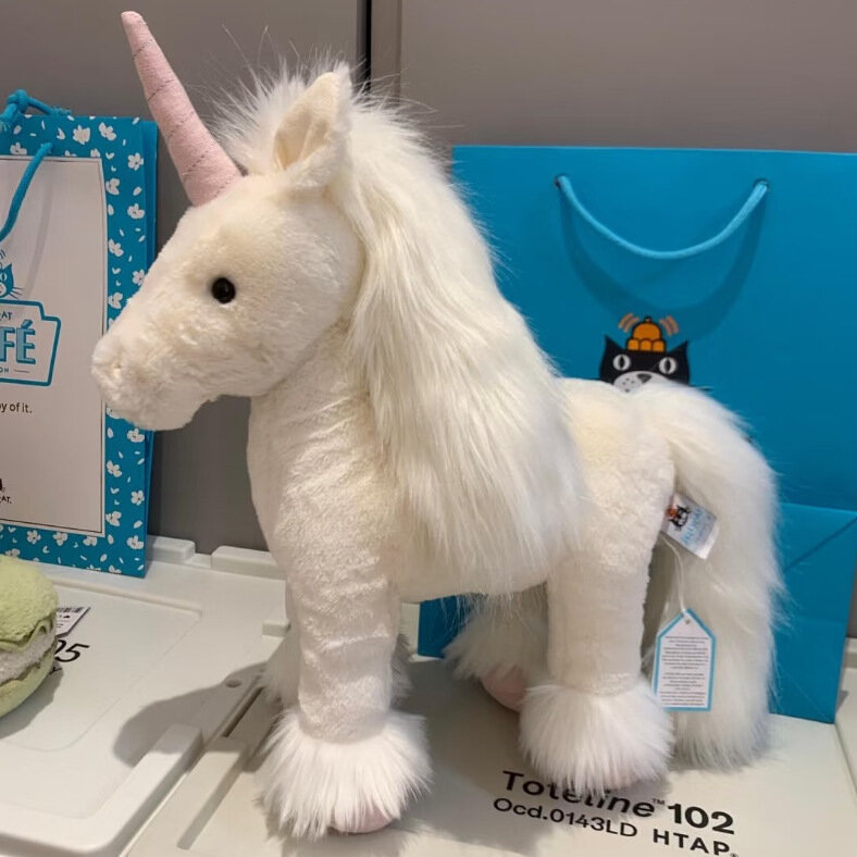 Британская серия плюшевых игрушек Jellycat Коллекция Бартоломью Медведь Дракон Матча Кролик Бонни Подарок на День Св.