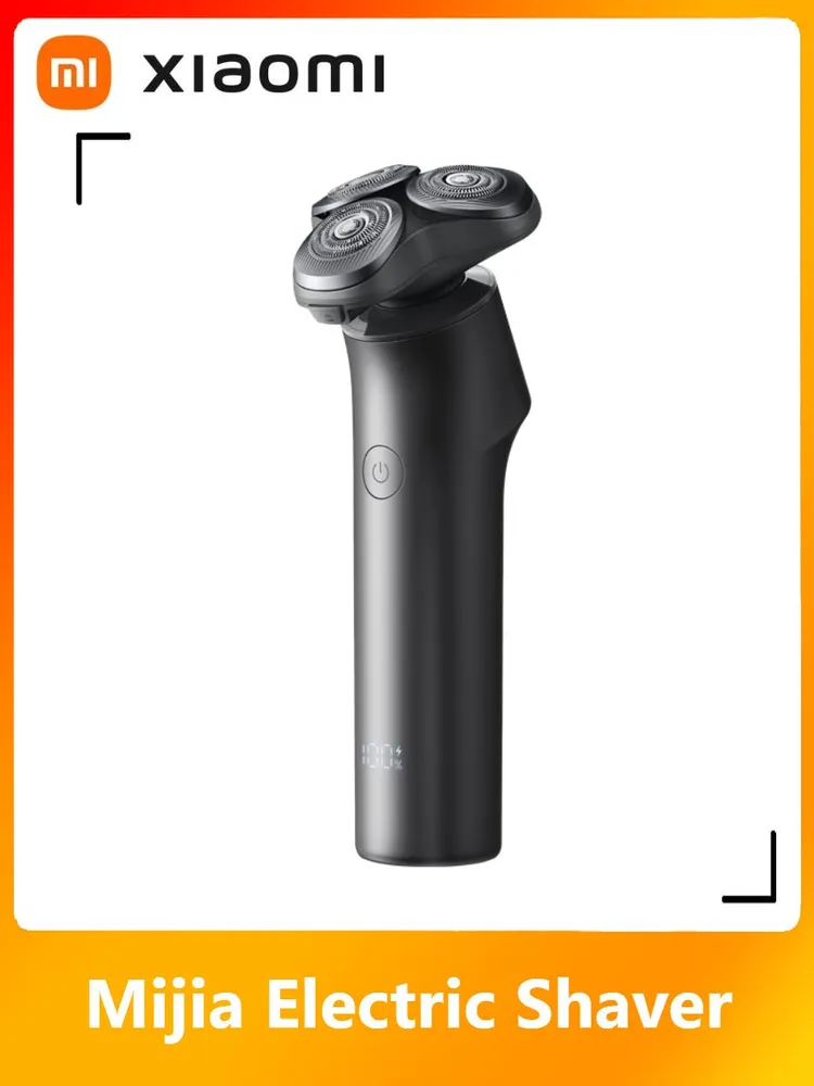 Электробритва Xiaomi QDL12, тройная плавающая головка, захват волос, IPX7 водозащита, до 90 дней работы