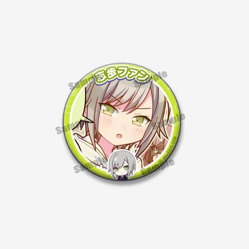Брошь Sekai Shiho Hinomori Type 01, 58mm