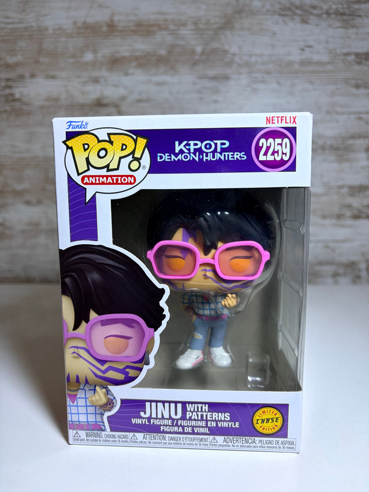Funko pop Jinu KPop Demon Hunters , CHASE, #2259, Кейпоп-охотницы на демонов, 10 см от Funko