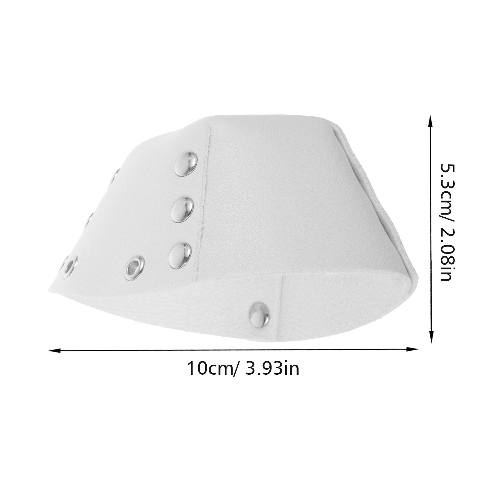 Защита Для Коньков Белая Подходит Для Большинства Моделей Размер 10X10CM