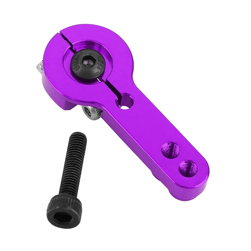 Сервохомут алюминиевый фиолетовый Type G Purple 25T