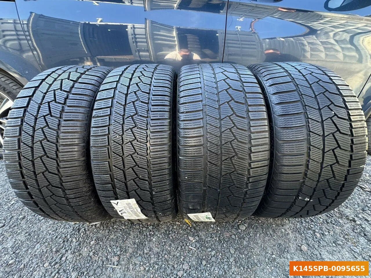 Комплект (4 шт) зимних БУ шин Continental WinterContact TS 860S SSR 225/45 R18 30% износ 8040731734 RunFlat