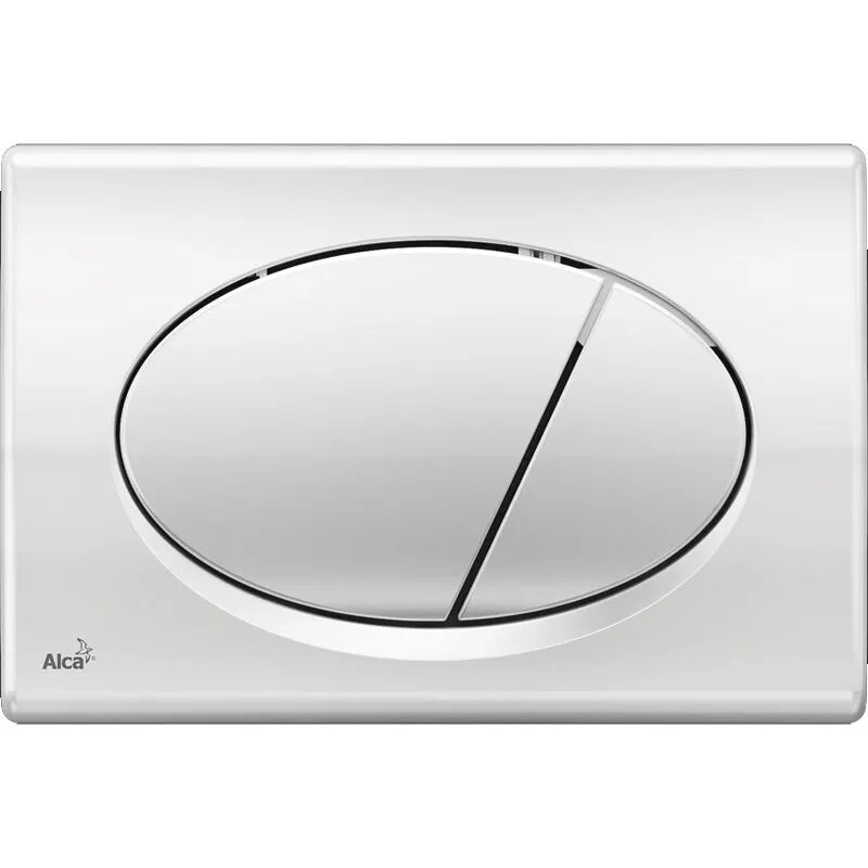 Клавиша смыва Alcaplast Basic M71 Хром глянцевый