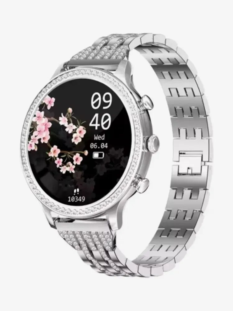 Смарт часы CheckME Smart CMSI70SSDIAMOND. Наручные женские электронные часы. С шагомером, фитнес-трекером, датчиком давления, усвоения калорий и трекером сна. Умный фитнес браслет для Android и IOS