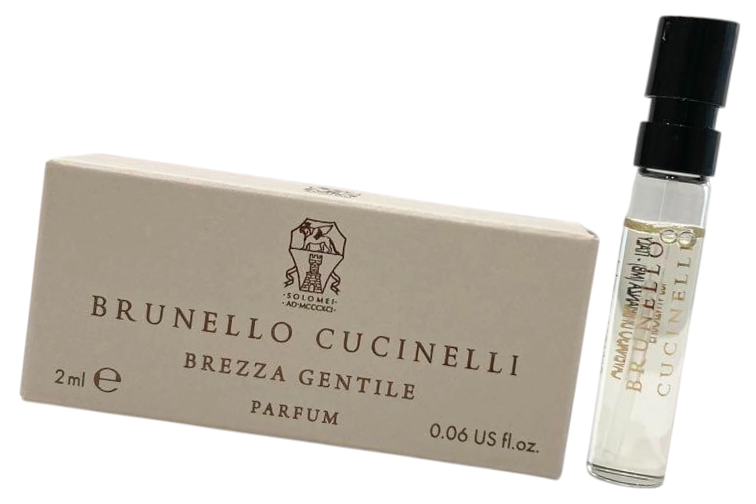 Сэмпл духов Brunello Cucinelli Brezza Gentile 2 мл унисекс / Нежный Ветерок