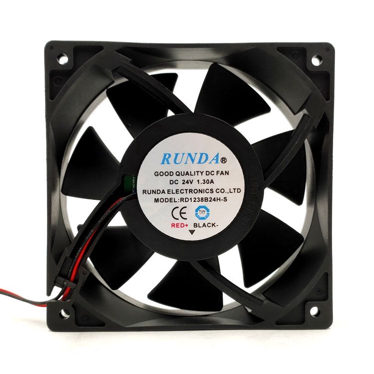 RUNDA RD1238B24H-S 12038 24V 1.3A Сварочный аппарат, инверторный вентилятор охлаждения