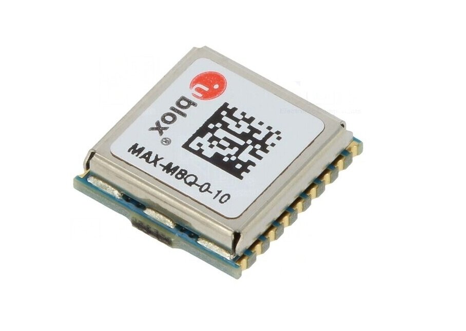 U-BLOX MAX-M8Q-0 Модуль GPS/BEIDOU; ±2.5m; NMEA, UBX; -167dBm; 1.7?3.6VDC; DDC, UART, 1шт
