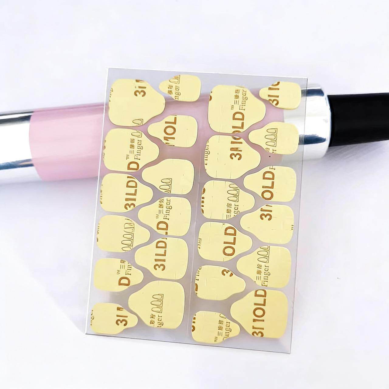 Рекомендуемый Водостойкий Набор Накладных Ногтей M Размер L Размер 10 Листов Clear Nails Легко Снять Сильный Клей