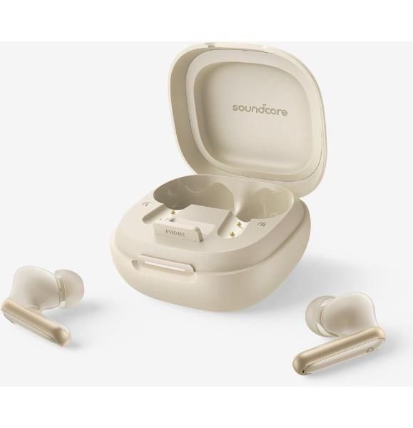 Наушники TWS Soundcore P40i Oat Белый
