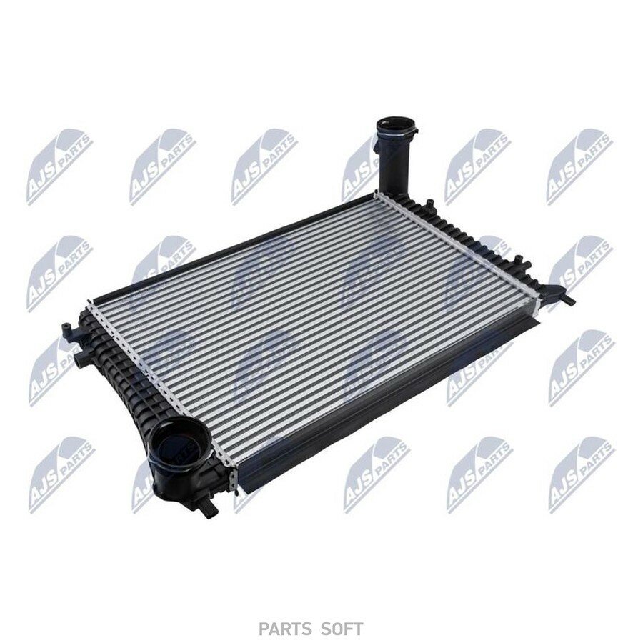 Интеркулер VW CAADY III, EOS, GOLF PLUS V, JETTA III PASSAT B6 , TOURAN 03-15 от официального дистрибьютора, NTY, артикул CNGVW023