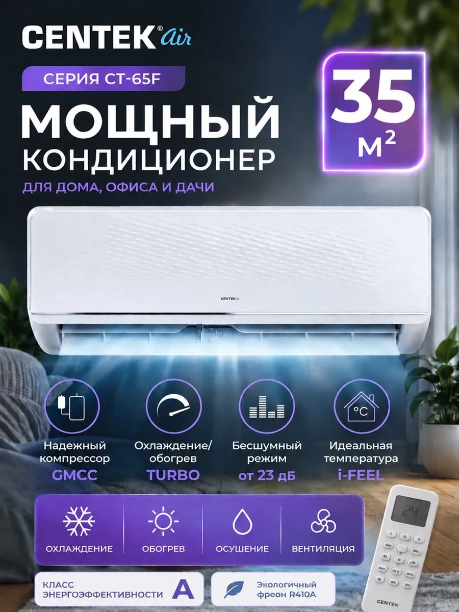 Сплит система кондиционер для квартиры 12 до 36кв.