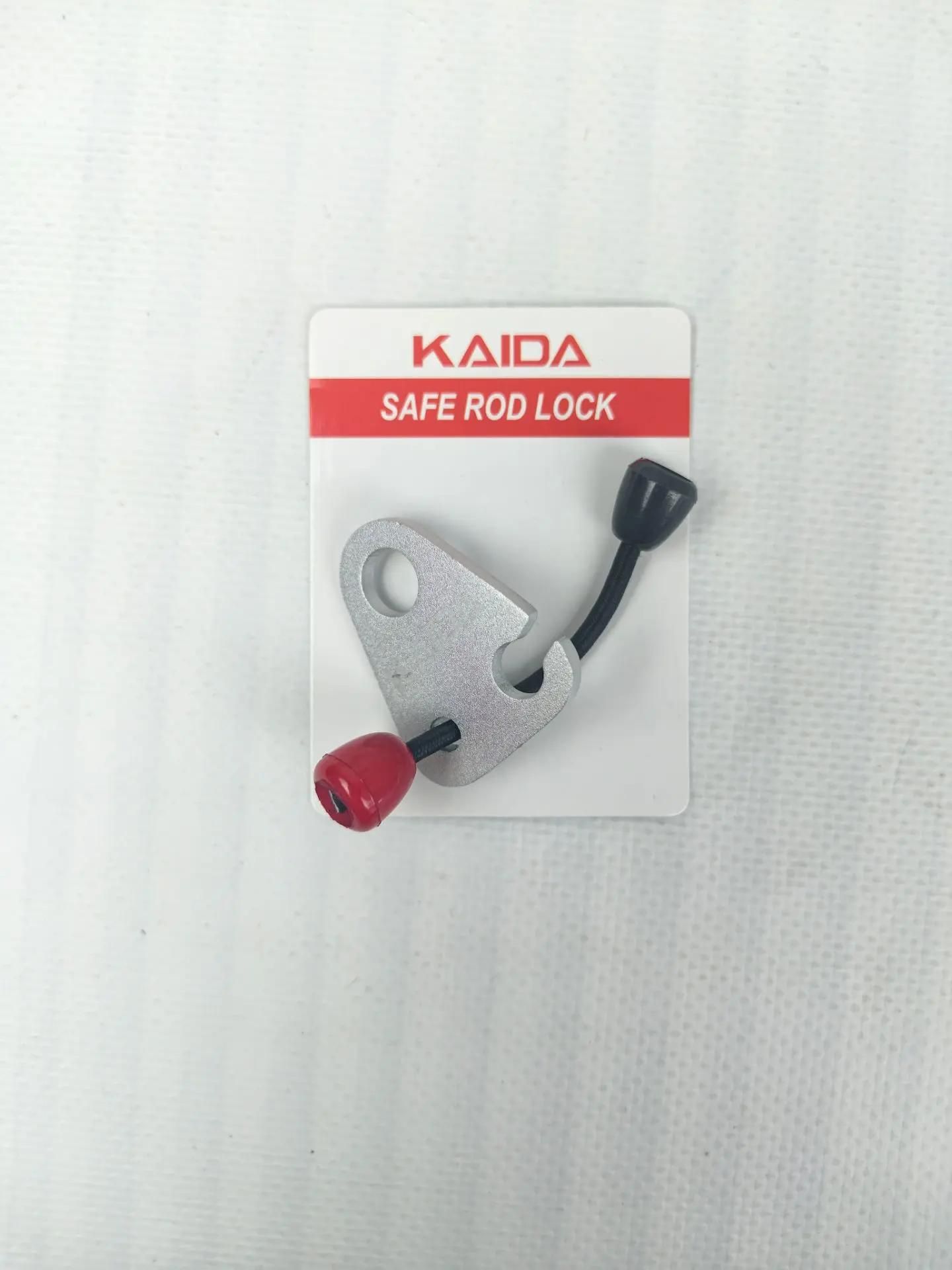 Замок для удилища с фиксатором KAIDA, фиксатор удилища Safe Rod Lock