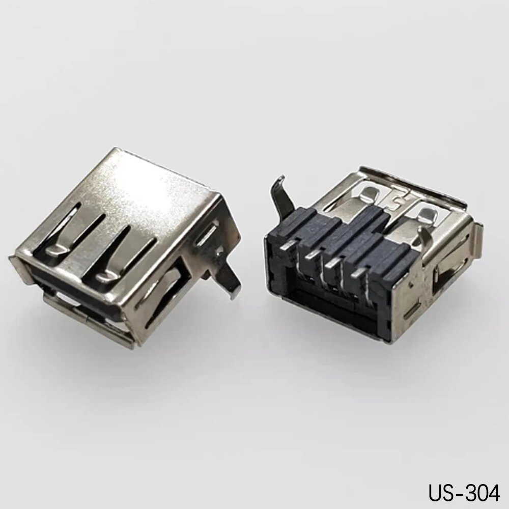 ChengHaoRan USB 2.0 гнезда разъема 5 шт US304