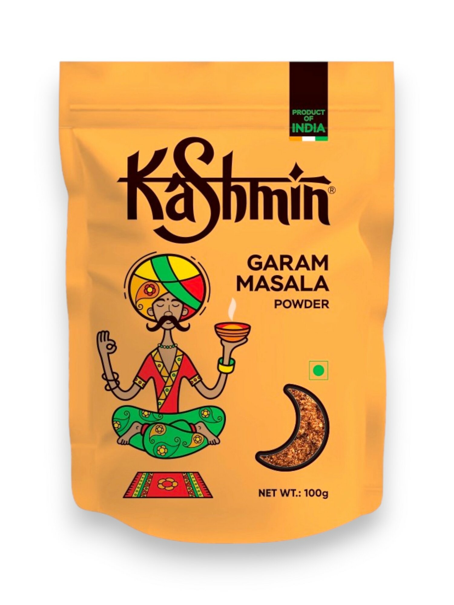 GARAM MASALA Powder, Kashmin (гарам масала молотая, Кашмин), 100 г.