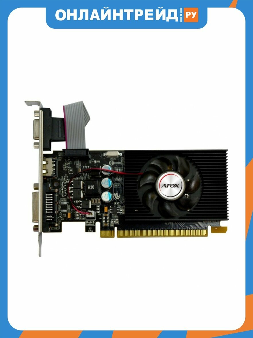 Профессиональная видеокарта Afox GeForce GT 730 LP 4G